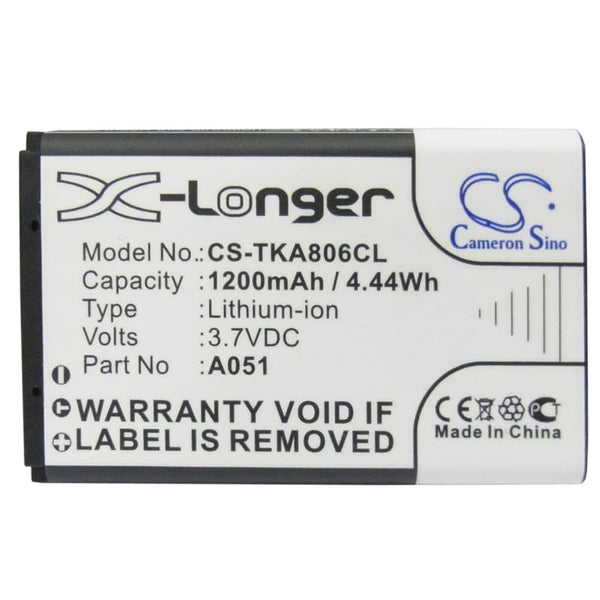 iTEKcanada.com > Premium Battery for Telefunken Fhd 170/5 3.7V, 1200mAh ...