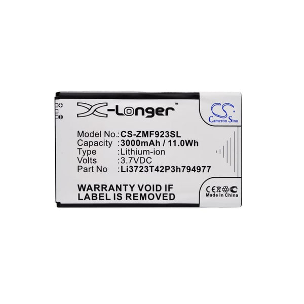 iTEKcanada.com > Premium Battery for Zte Mf923, Velocity, 3.7V, 3000mAh ...