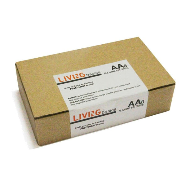 AA 8pcs/box alkaline battery, paper box packing - LIVINGbasics ...
