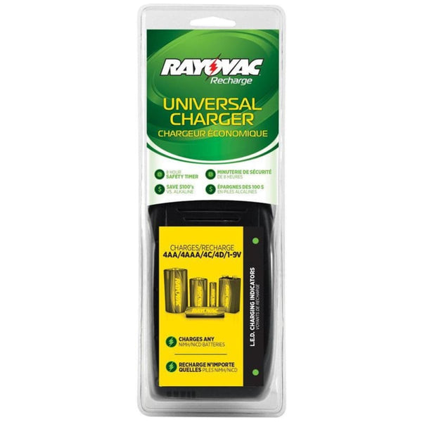 Rayovac Universal NiMH Battery Charger – iTEKcanada Technologies Inc.